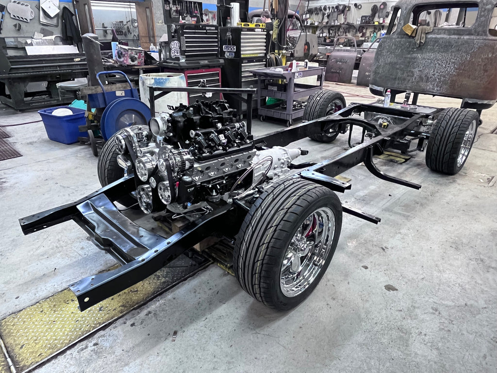 1953-1956 Ford Pickup Complete Running/Rolling Chassis – Schwanke Engines LLC