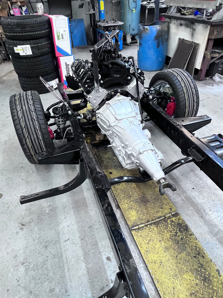 1953-1956 Ford Pickup Complete Running/Rolling Chassis – Schwanke Engines LLC